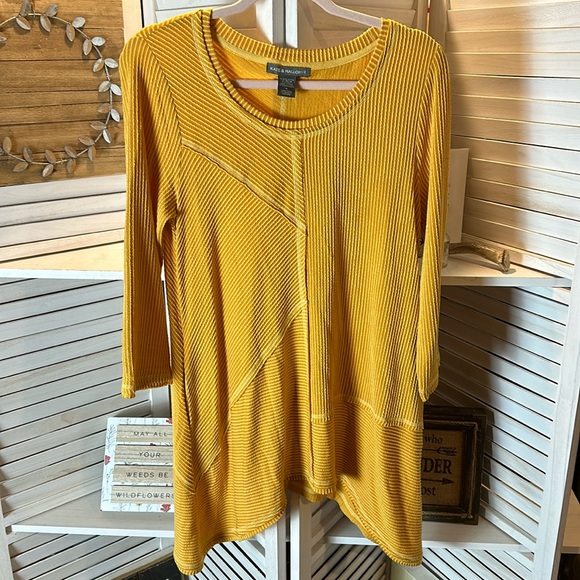 Kate & Mallory | Tops | Kate And Mallory Mustard Blouse | Poshmark